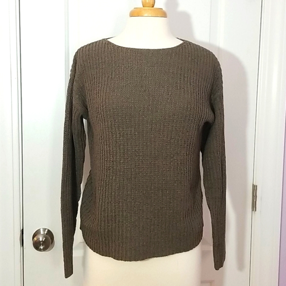Eileen Fisher | Sweaters | Eileen Fisher Greige Sweater Petite Medium ...